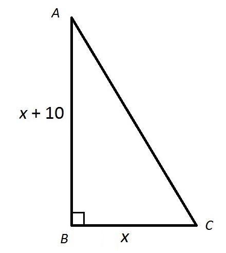 Identifying Parts Of A Triangle Pythagorean Theorem